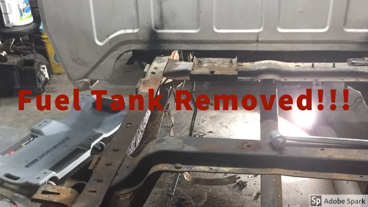 Cummins Fuel Tank Removal - YouTube