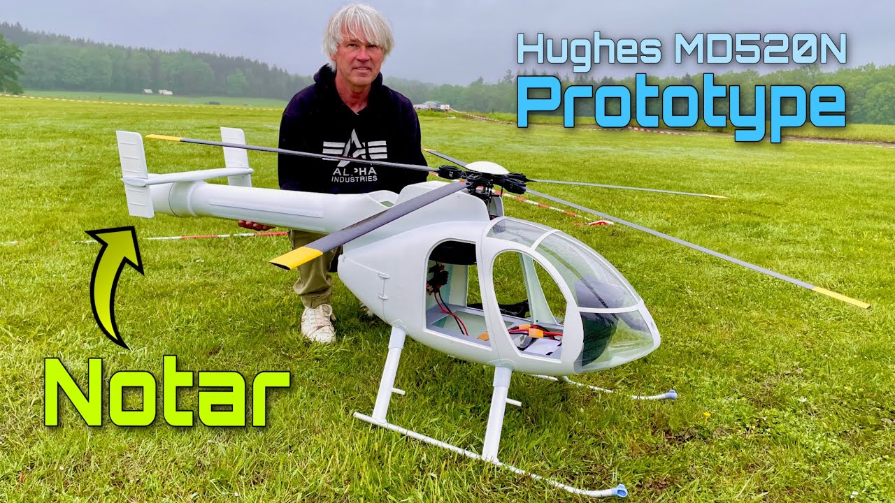 You don’t need a Tail Rotor! Brand new Prototype of the Hughes MD 520N ...