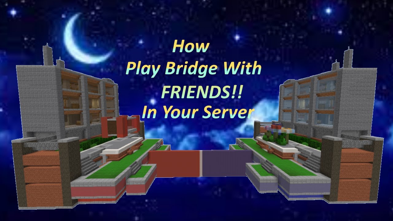 How to play bridge with your friend in your aternos server - YouTube