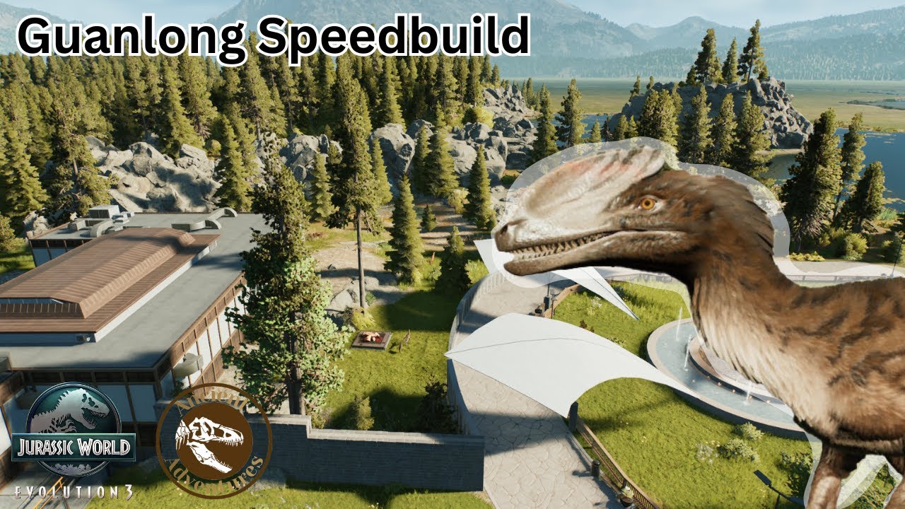 Guanlong Speedbuild | Ancient Adventures | Jurassic World Evolution 3 ...