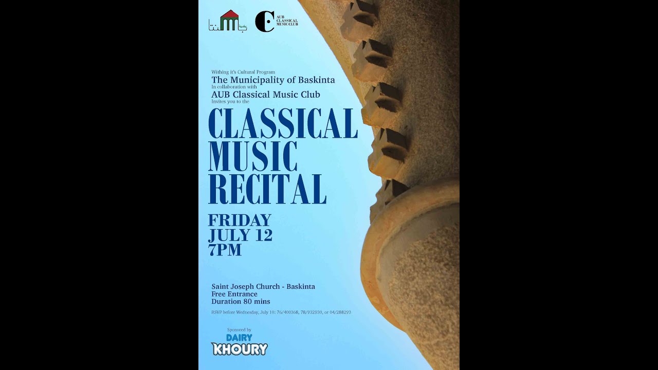 Classical Music Recital in Baskinta 12.07.2019 - YouTube