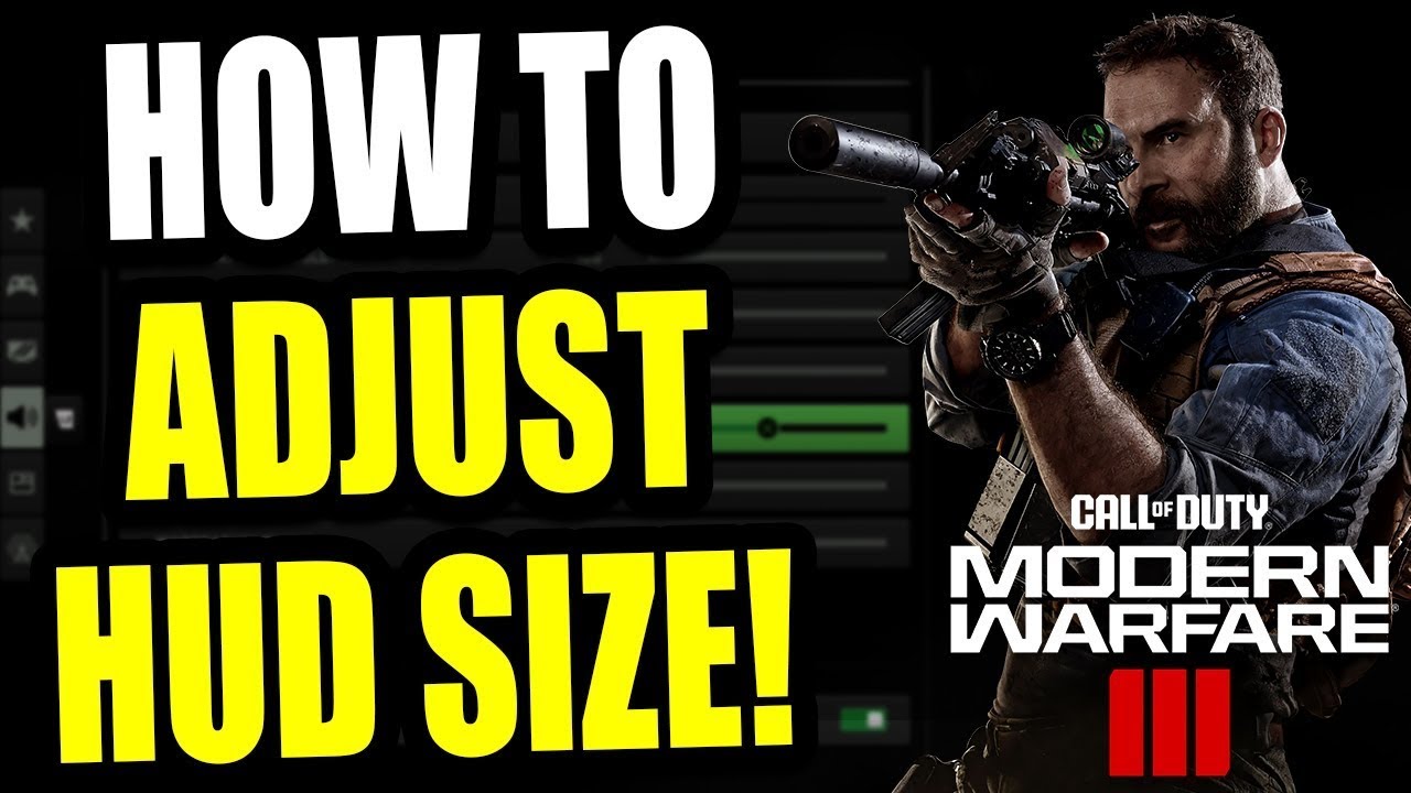 MW3 - How to Adjust HUD Safe Area (For Beginners!) MW3 Adjust Your HUD ...