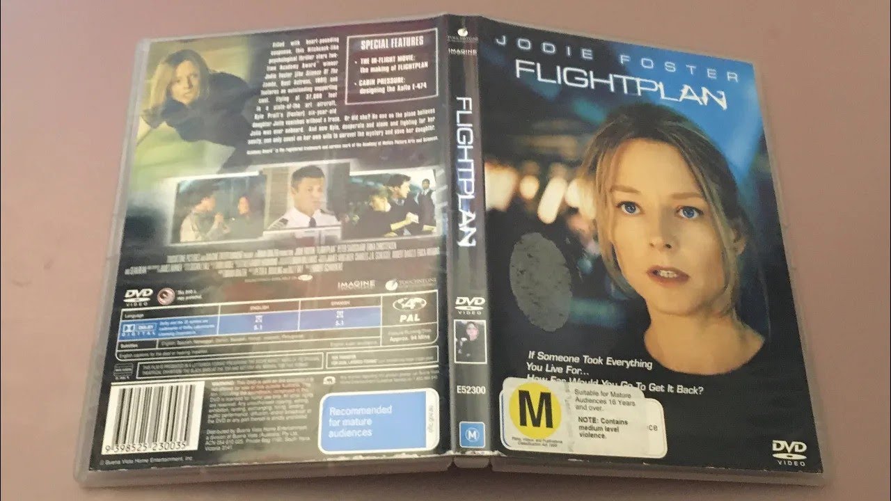 Opening and Closing To "Flightplan" (Touchstone Home Entertainment) DVD ...