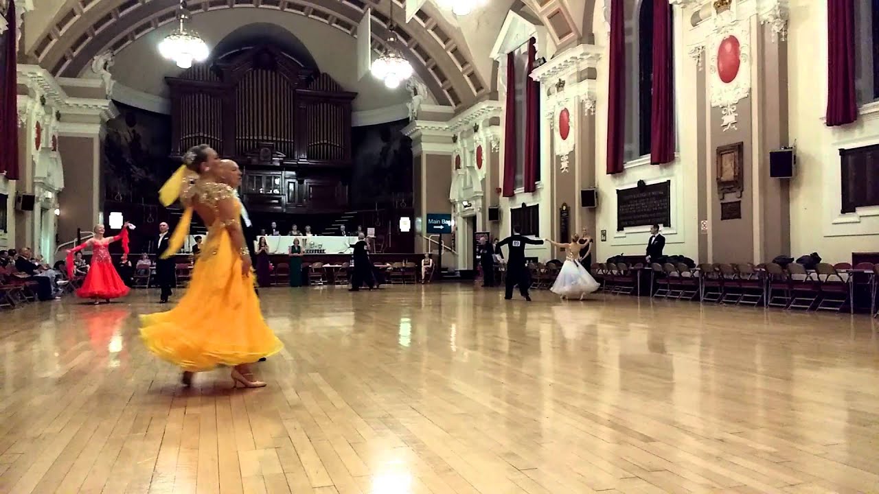 UK Sequence Championships Senior Regis Waltz - YouTube