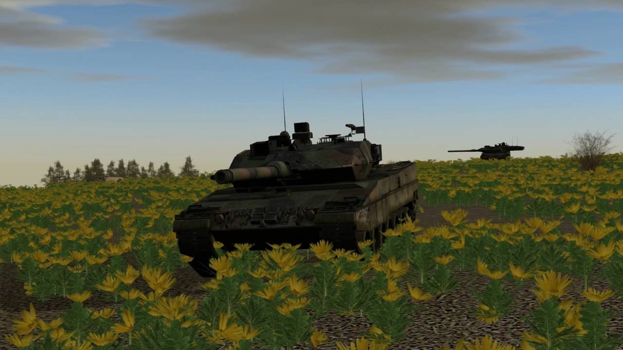 Steel Beasts Pro PE 4.0 - Leopard 2A6 montage - YouTube