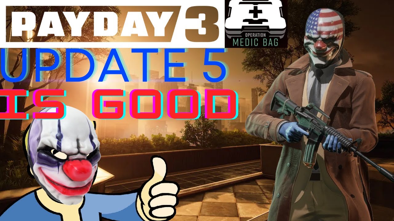 Payday 3's Update 5 is good!!! - YouTube