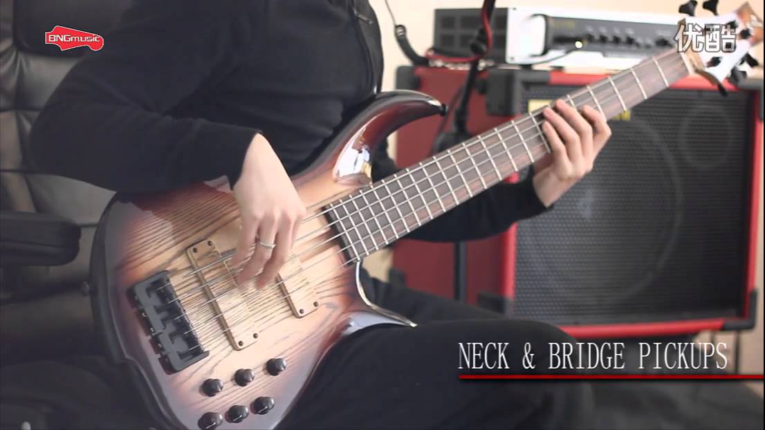 【BNG Music】F Bass BN5 Ross - YouTube