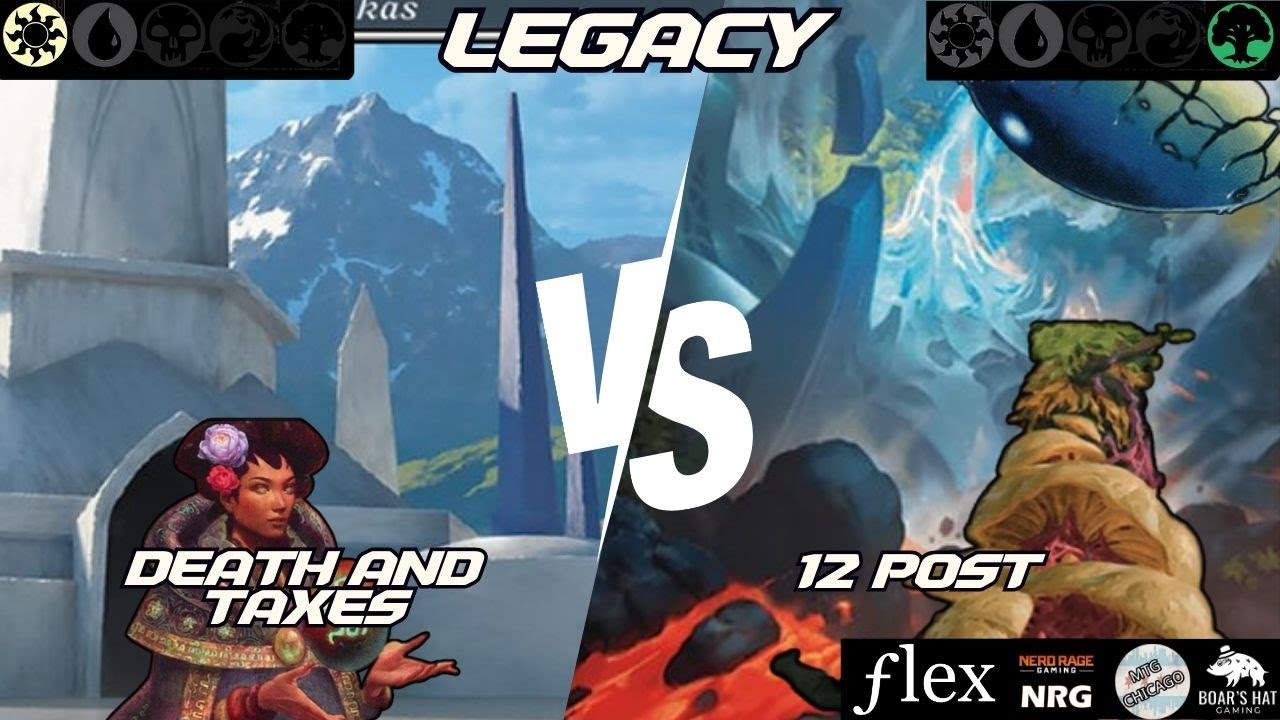 12 Post VS Death and Taxes [MTG Legacy] - YouTube