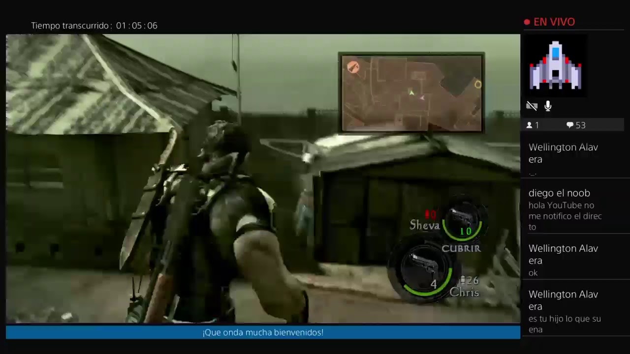 Resident Evil 5 Los Zombies en Africa HD PS4 | Esteban Gonzalez - YouTube