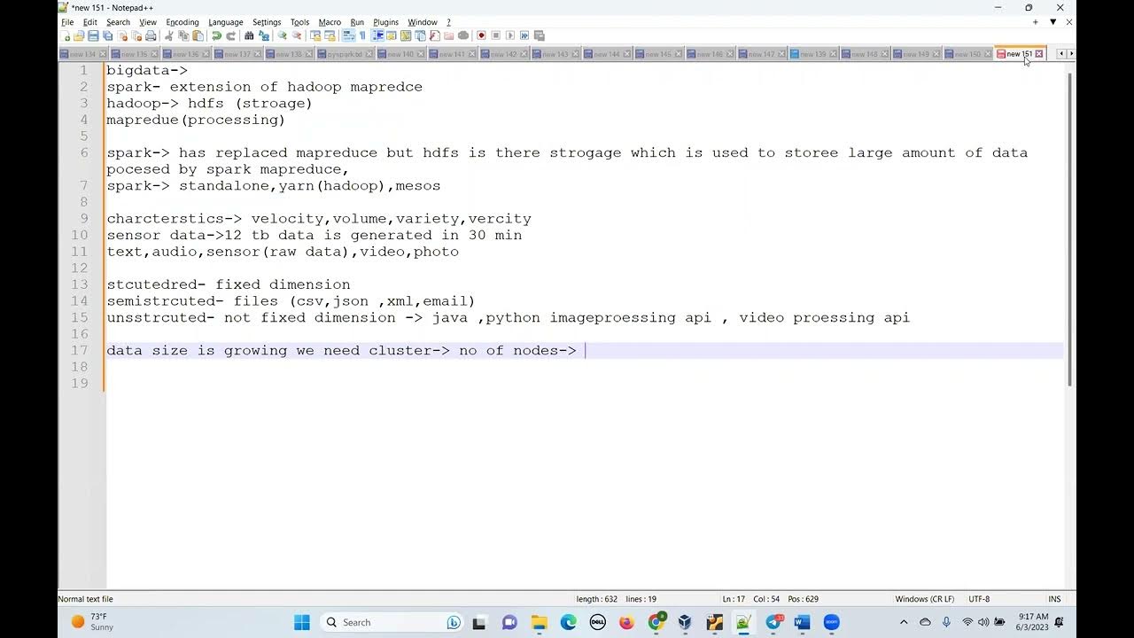 hadoop fundamental hdfs mapreduce - YouTube