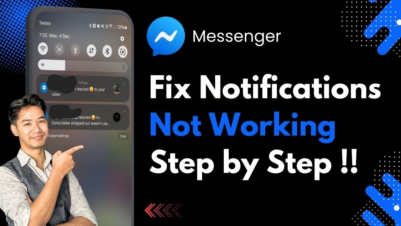 How To Fix Facebook Messenger Notifications ! - YouTube