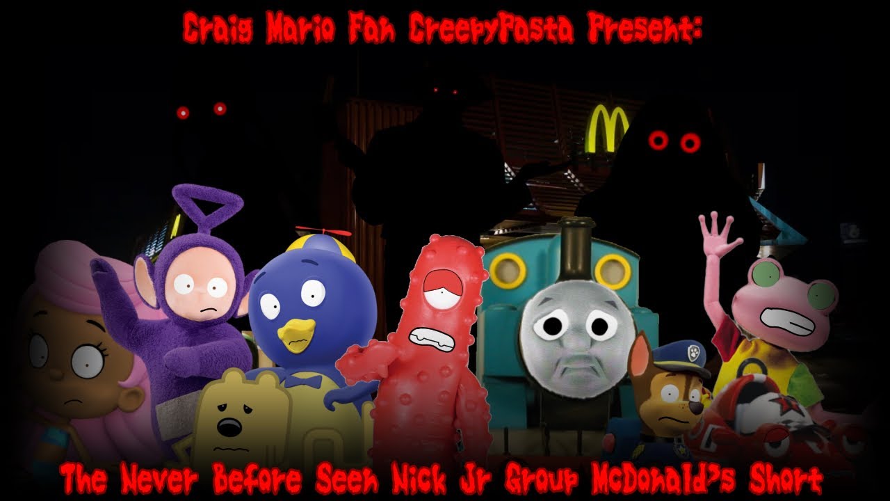 Craig Mario Fan CreepyPasta: The Never Before Seen Nick Jr Group ...