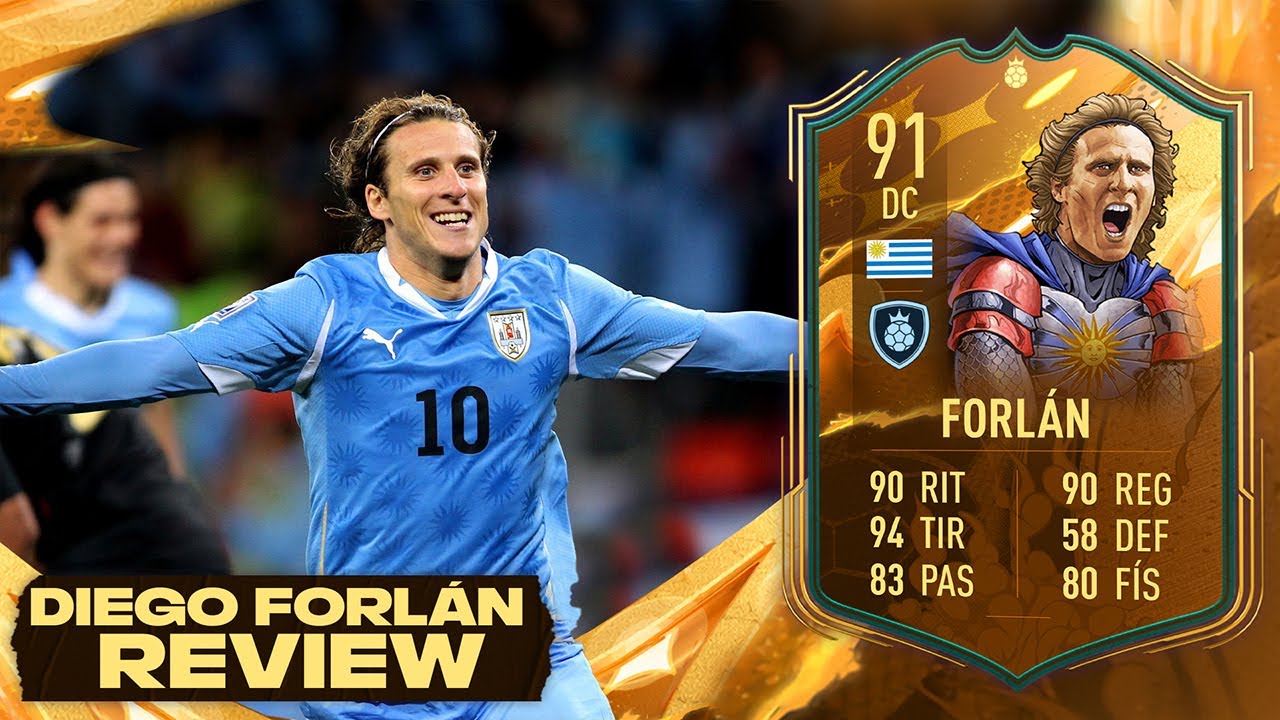¿VALE LA PENA? 91 DIEGO FORLAN FIFA 23 HEROE COPA MUNDIAL REVIEW - YouTube