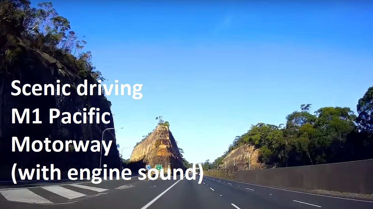 Scenic driving (road sound) – Beautiful highway with extreme ...