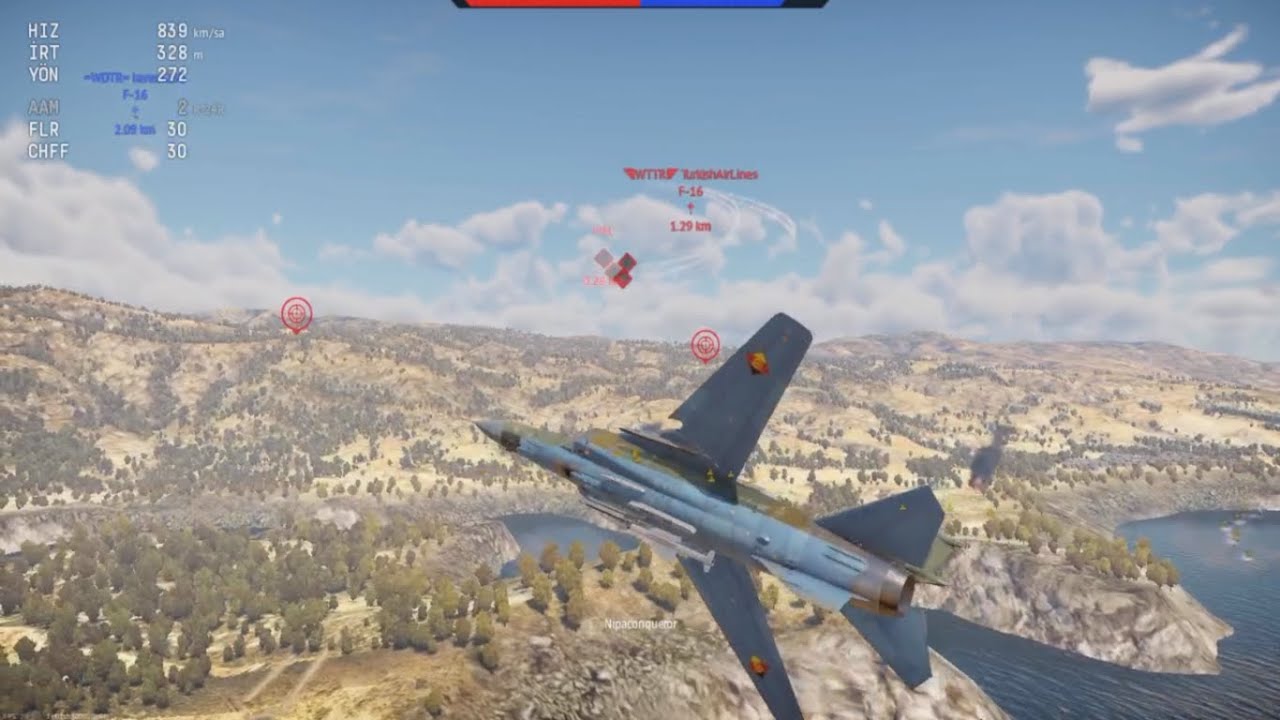 Warthunder 1 Hedefe 4 füze atmak / Gangsta's Paradise Edit - YouTube