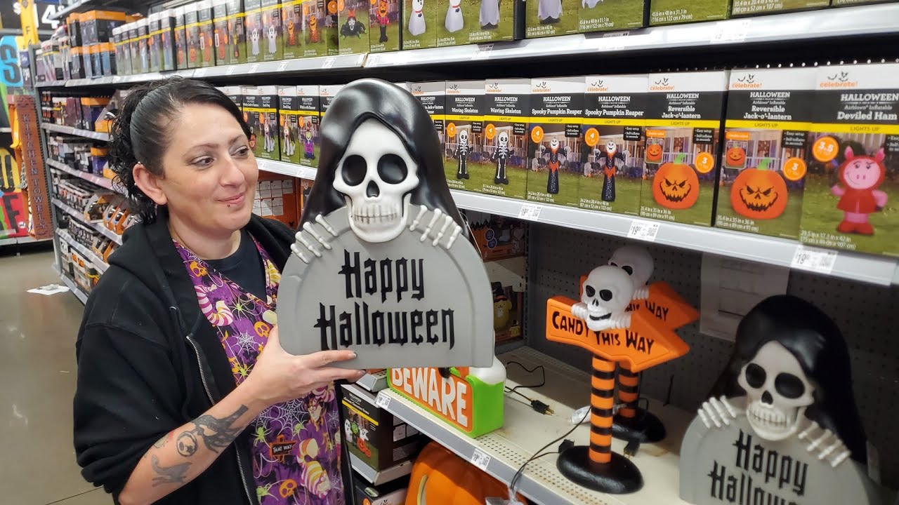 NEW Halloween Hunting 2025 Video Shopping at Walmart for Spooky Decor ...