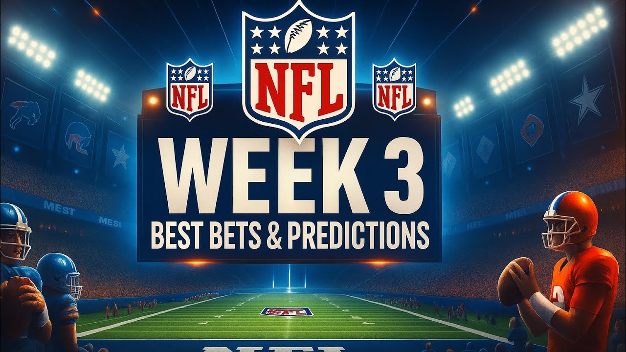 🏈NFL Week 3 Best Bets & Predictions | Top Picks, Upsets & Lock Plays! 🔥 ...