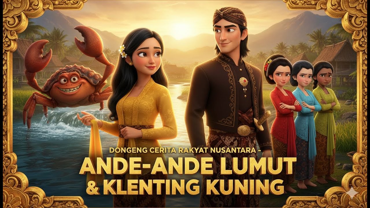 Dongeng Anak | Ande-Ande Lumut dan Klenting Kuning | Cerita Rakyat ...