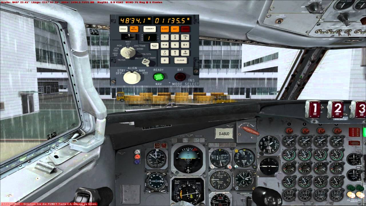 Captain Sim Boeing 707 Tutorial Flight [GERMAN] part1 - YouTube