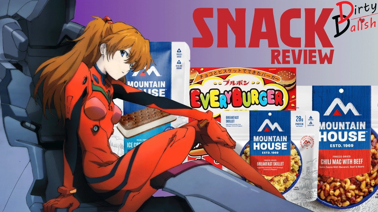 Snack Review with Asuka cosplay try on! - YouTube