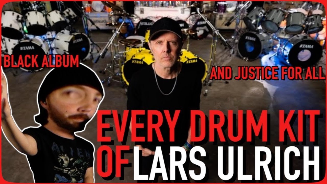 A Tour of Every Lars Ulrich Drum Kit - DonutDrums Reacts - YouTube