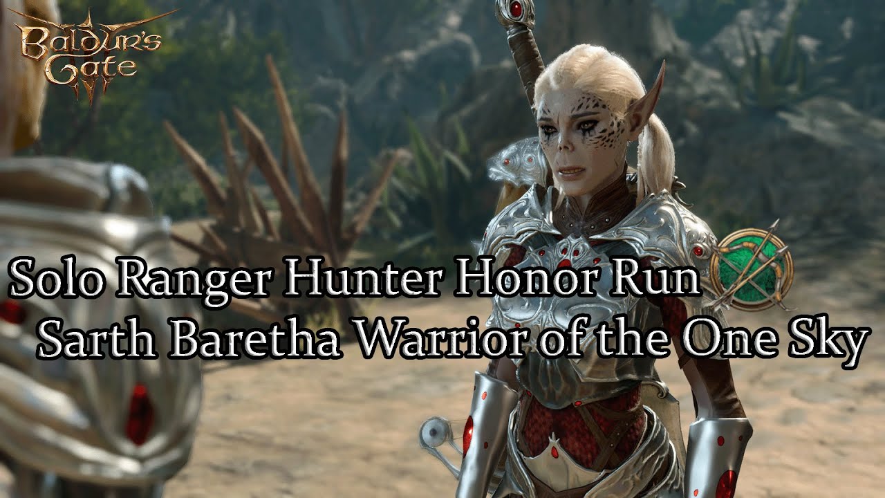 Solo Hunter Ranger Githyanki Patrol Honor Run NO Damage Part 16 - YouTube