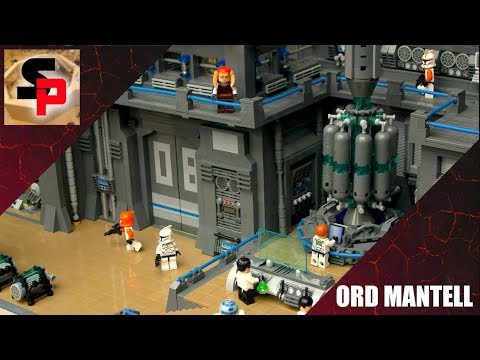 LEGO Star Wars ORD MANTELL MOC BASE - YouTube