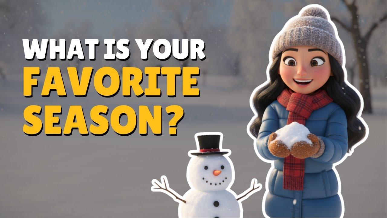 [B1] Talking About Seasons in English | Conversation & Speaking ...