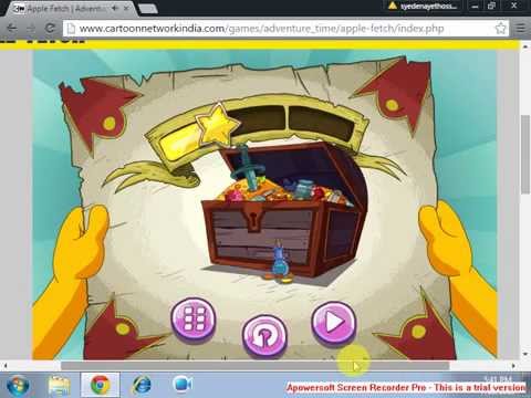 ADVENTURE TIME APPLE FETCH PART 1 - YouTube