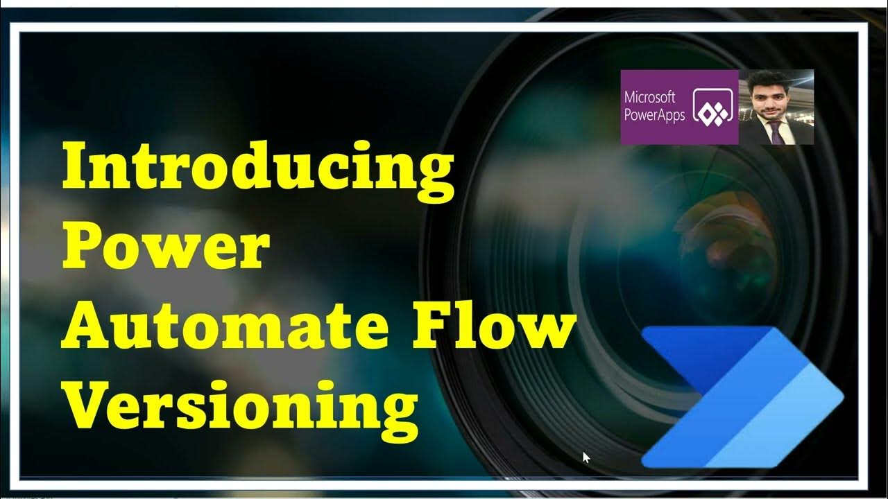 power automate versioning || power automate version control - YouTube