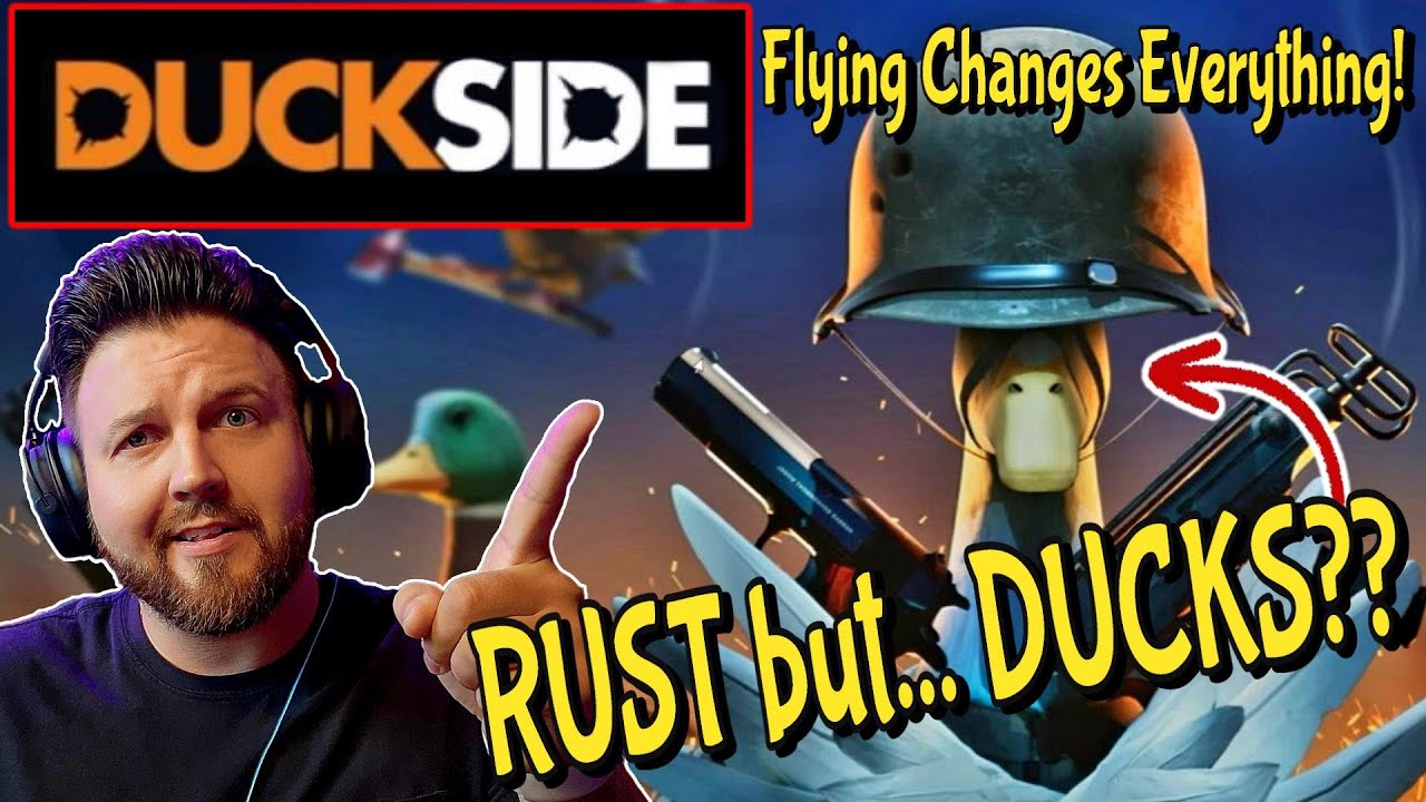 NEW Rust-Like game DUCKSIDE - Who played Rust and was like... this needs ducks? First Look ...