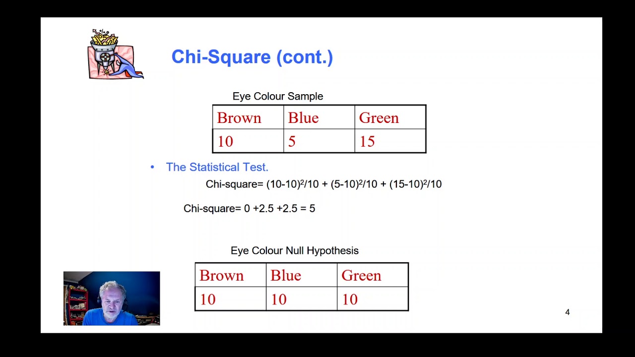 Chi square One-way - YouTube