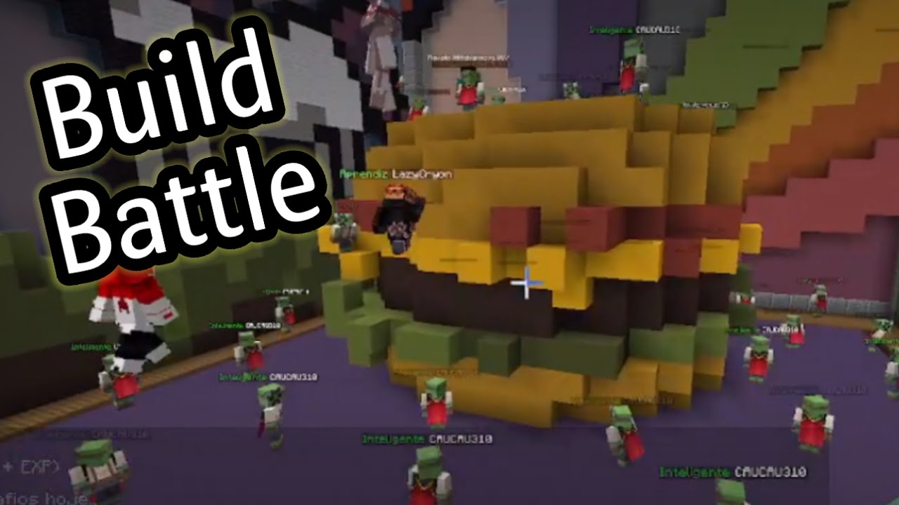 Hambúrguer Build Battle #construção #minecraft - YouTube