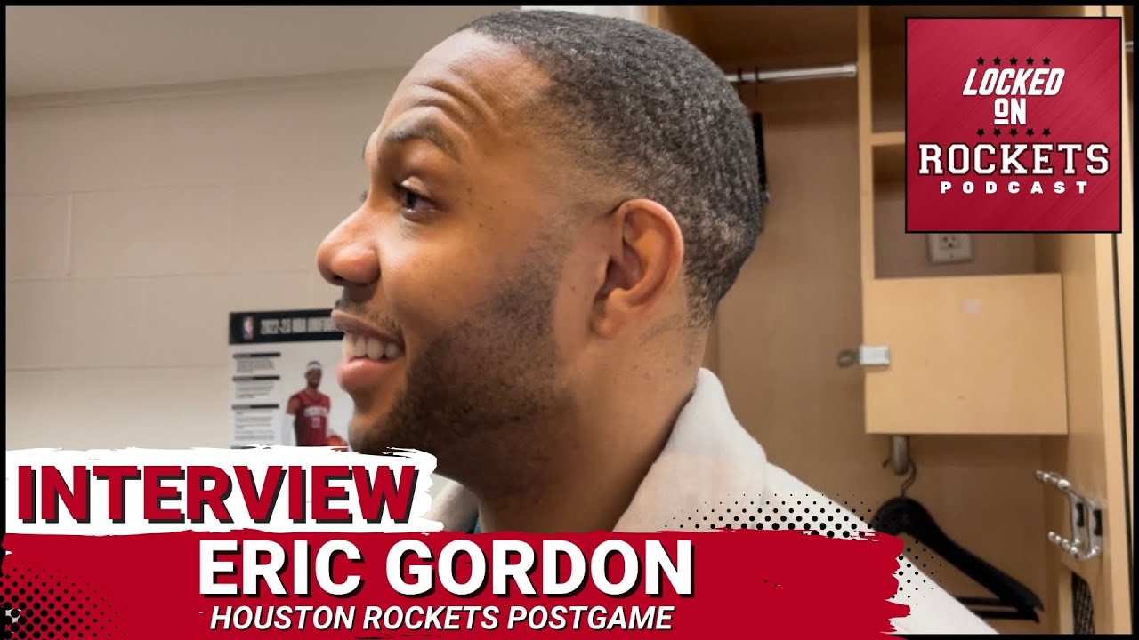 Eric Gordon | Postgame Houston Rockets Vs Phoenix Suns | 2023-2024 NBA ...