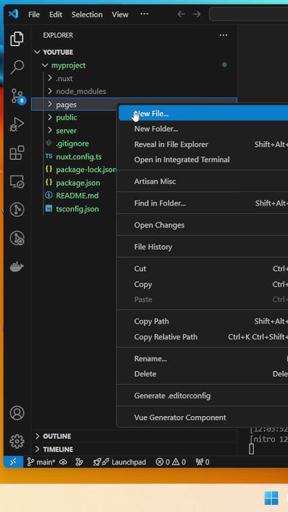 Configure Page In Nuxtjs Nuxtjs Javascript Shorts Shorts Coding Youtube