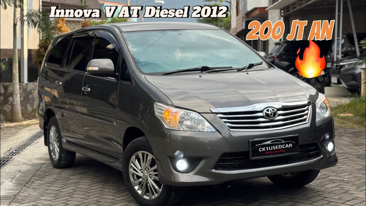 Fs Innova V AT Diesel 2012 Pecinta Bio Solar #innovadiesel #innova2kd ...