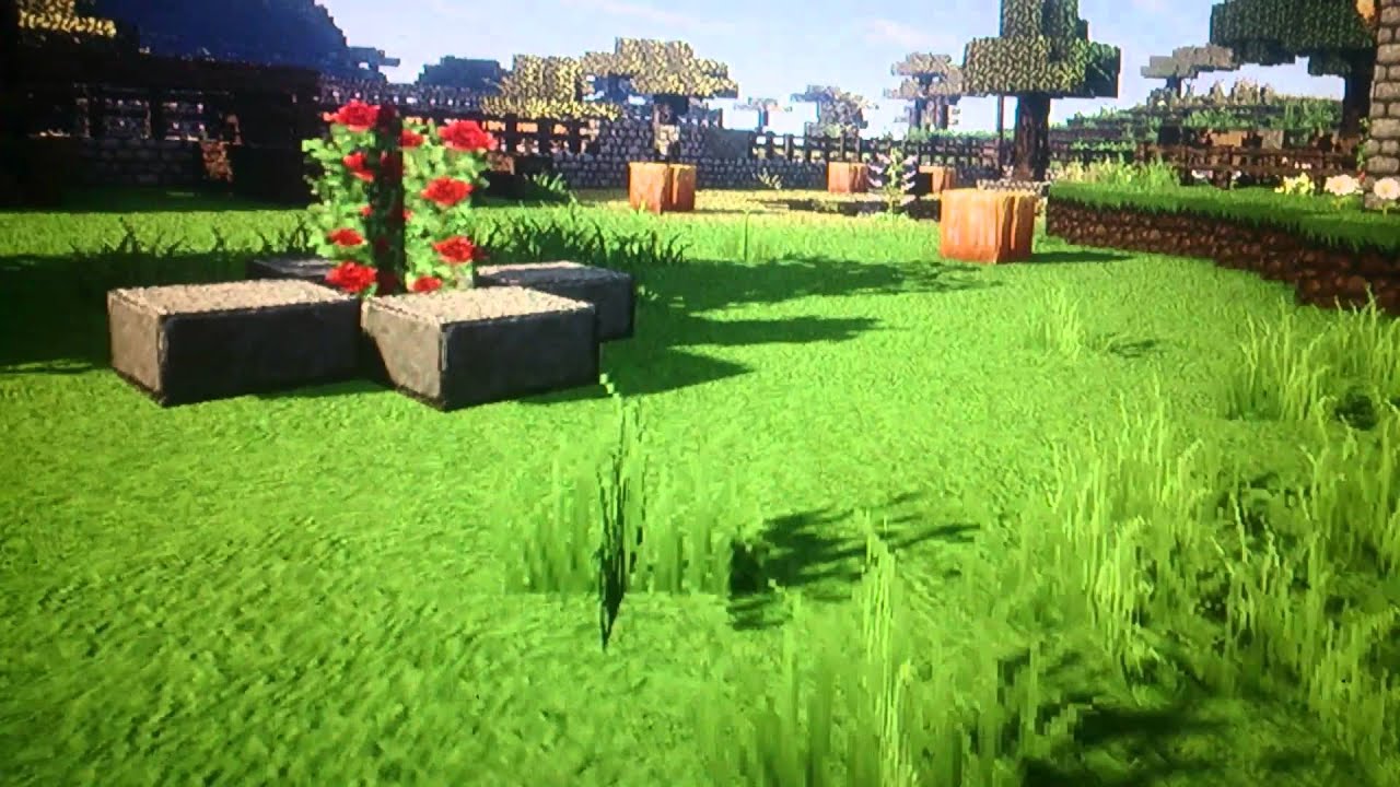 Minecraft grafika-tuning. - YouTube