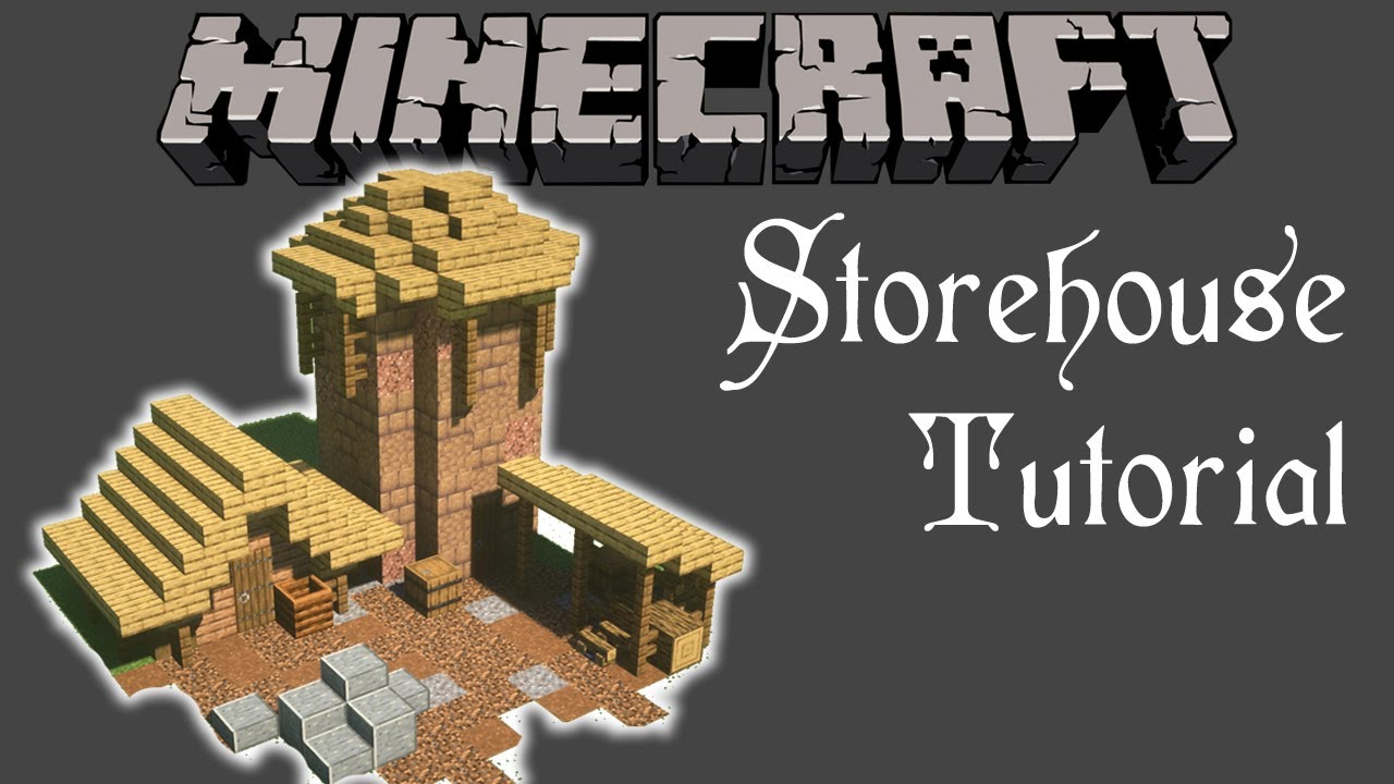Minecraft Tutorial: How to Make a Celtic Storehouse [0AD] - YouTube