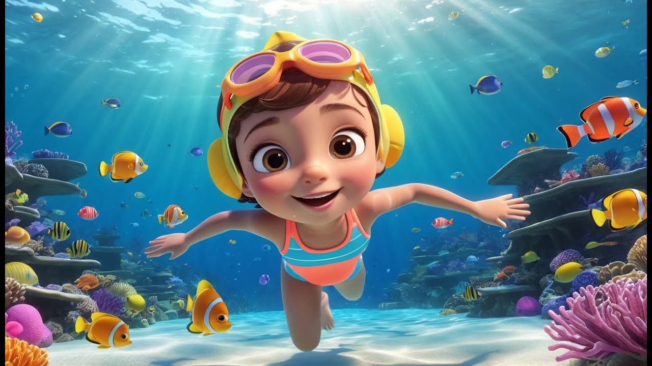Swim Song + High Five Song! Summer – Party Under the Rainbow Waves ...