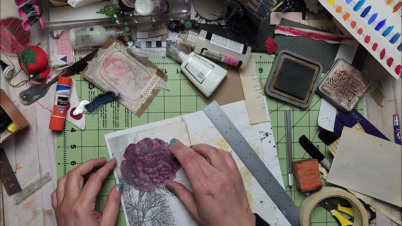 Beginners Junk Journal From Start To Finish. Part 18. - YouTube