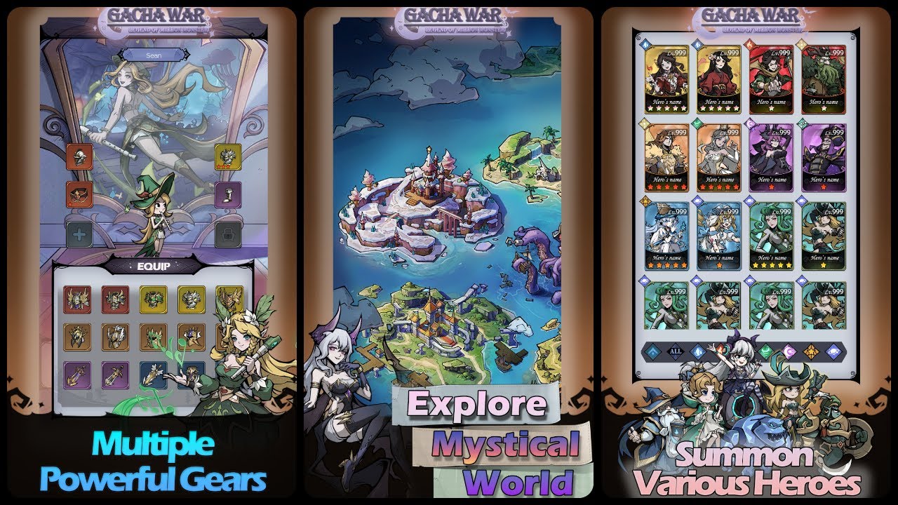 Gacha War Gameplay Android - YouTube