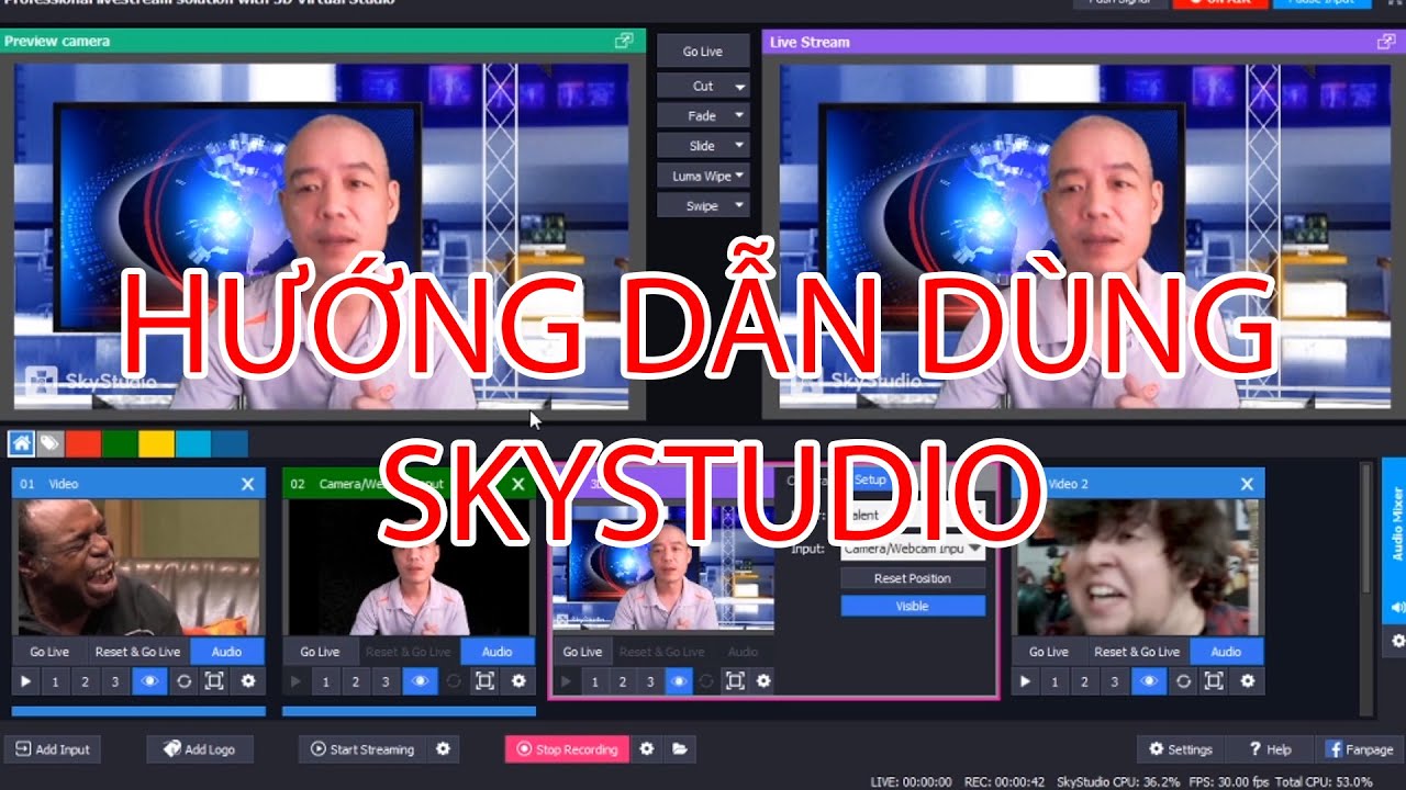 Hướng dẫn sử dụng skyStudio với phầm mềm SkyStudio - YouTube