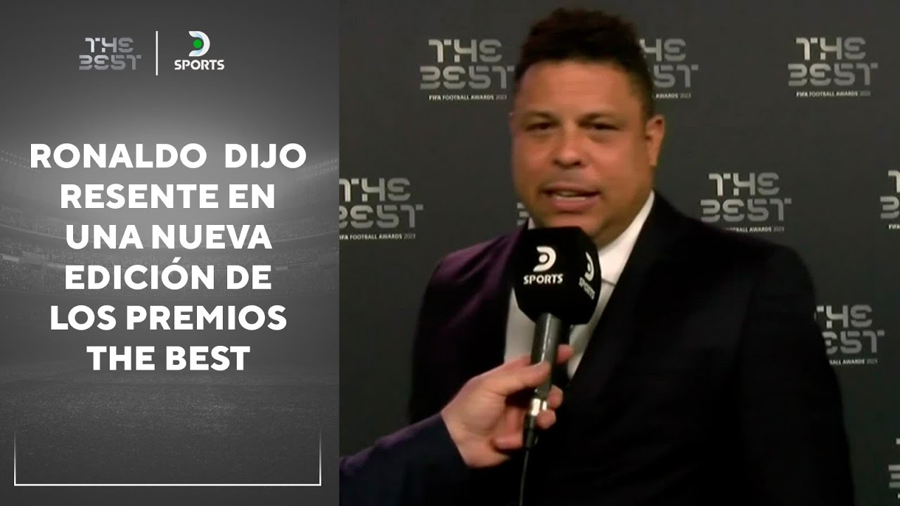 #RONALDO dijo presente en una nueva edición de los Premios #THEBEST ...