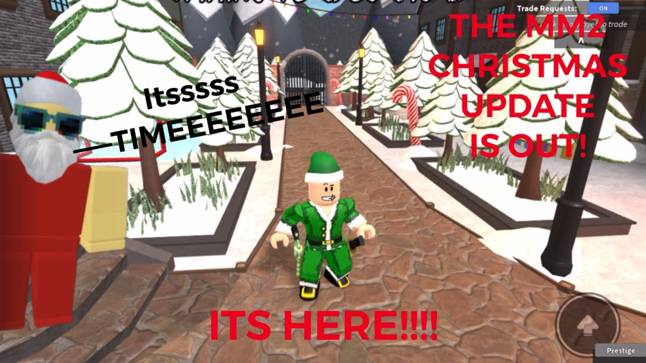 THE MM2 CHRISTMAS UPDATE IS HERE! NEW ITEMS! - YouTube