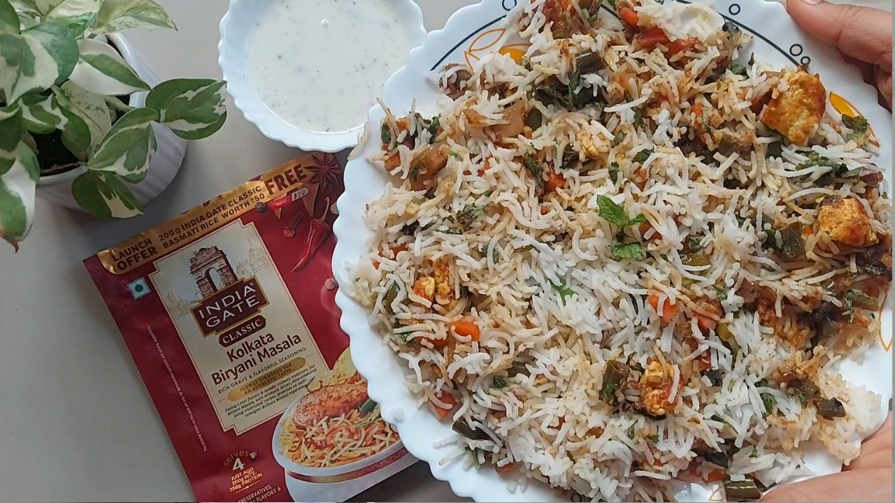 India Gate Kolkata Biryani Recipe | India Gate Kolkata Classic Biryani ...