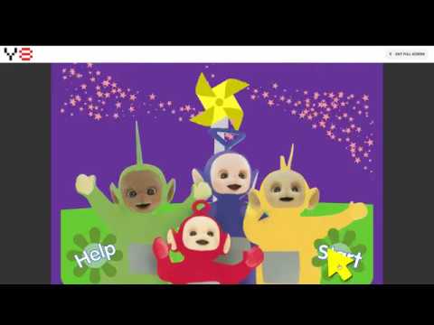 Playing TELETUBBIES game- ANIMALS - YouTube