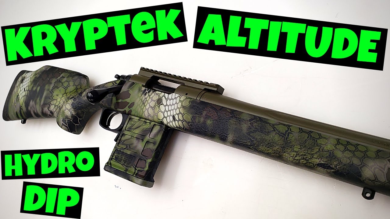 Kryptek Altitude Hydro Dip - YouTube