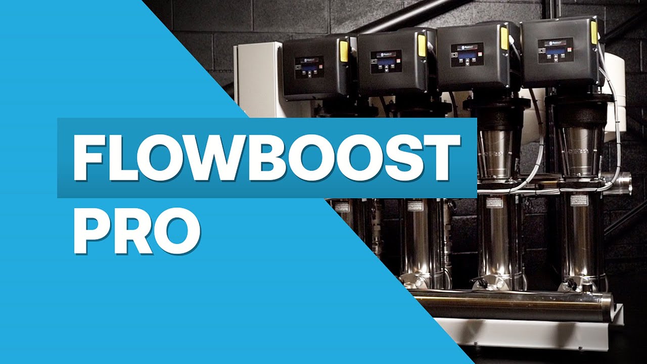 Flowboost Pro Range | Flowtech Water Solutions - YouTube