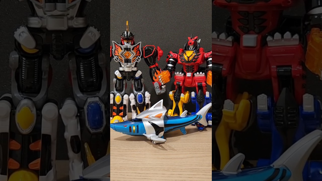 Juken Sentai Gekiranger / Geki Shark Touja & Fire【獣拳戦隊ゲキレンジャー ゲキシャークトー ...