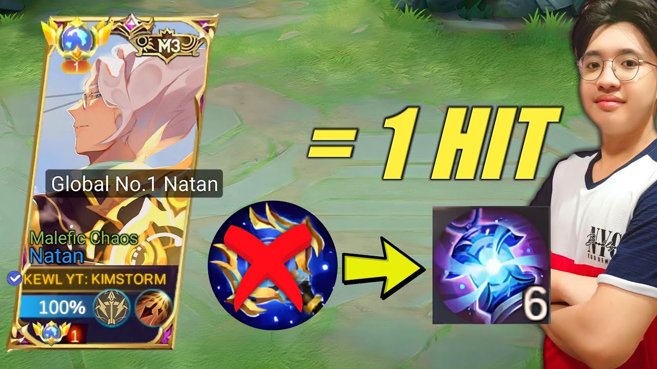 TOP 1 GLOBAL NATAN NEW 1 HIT BUILD 2023 (Insane Dmg)🔥 - YouTube